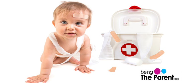8 Useful First Aid Tips For Your Baby - Being The Parent