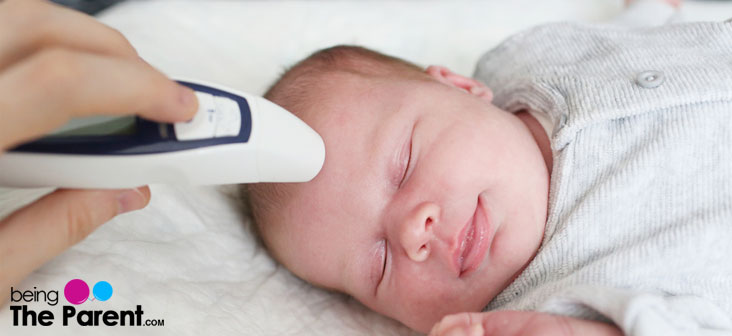 How To Check Baby's Temperature Using A Digital Thermometer? - Being ...