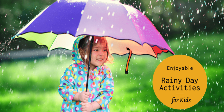Enjoyable Rainy Day Activities for Kids - Being The Parent
