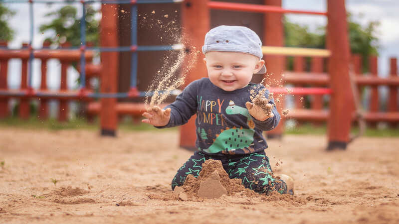 Sand Play For Babies - How it Helps in Baby's Development - Being The ...