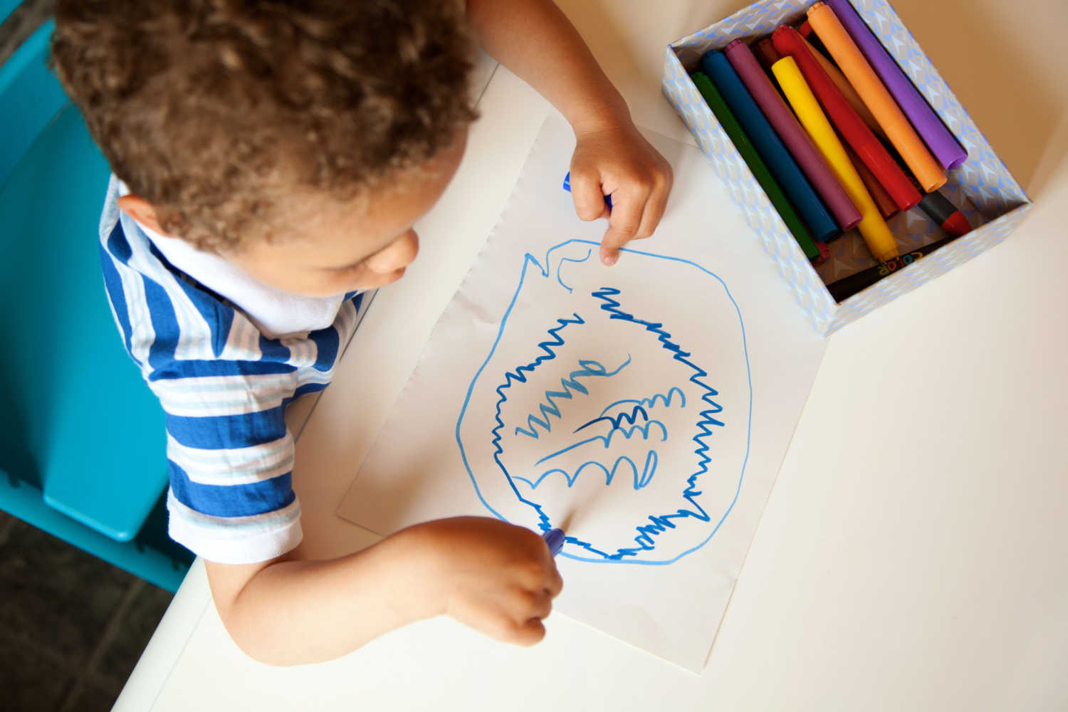 When Will a Toddler Start Scribbling? - Being The Parent
