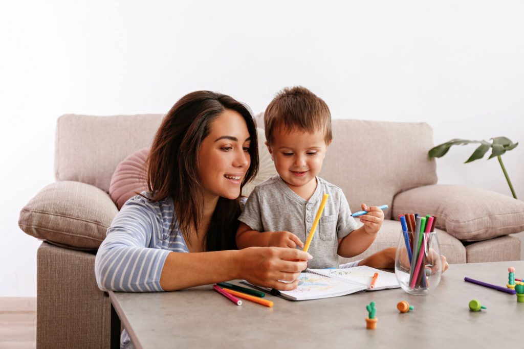 teach toddler shapes - Being The Parent