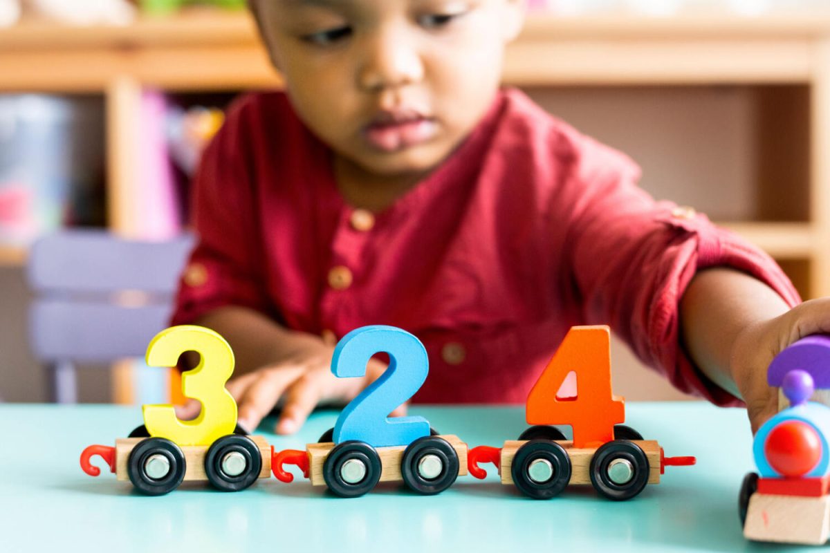 teach toddler numbers - Being The Parent