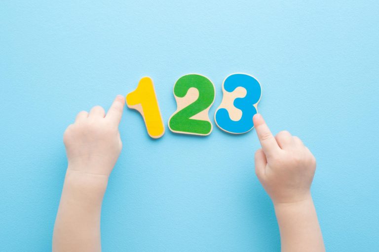 teach toddler numbers - Being The Parent