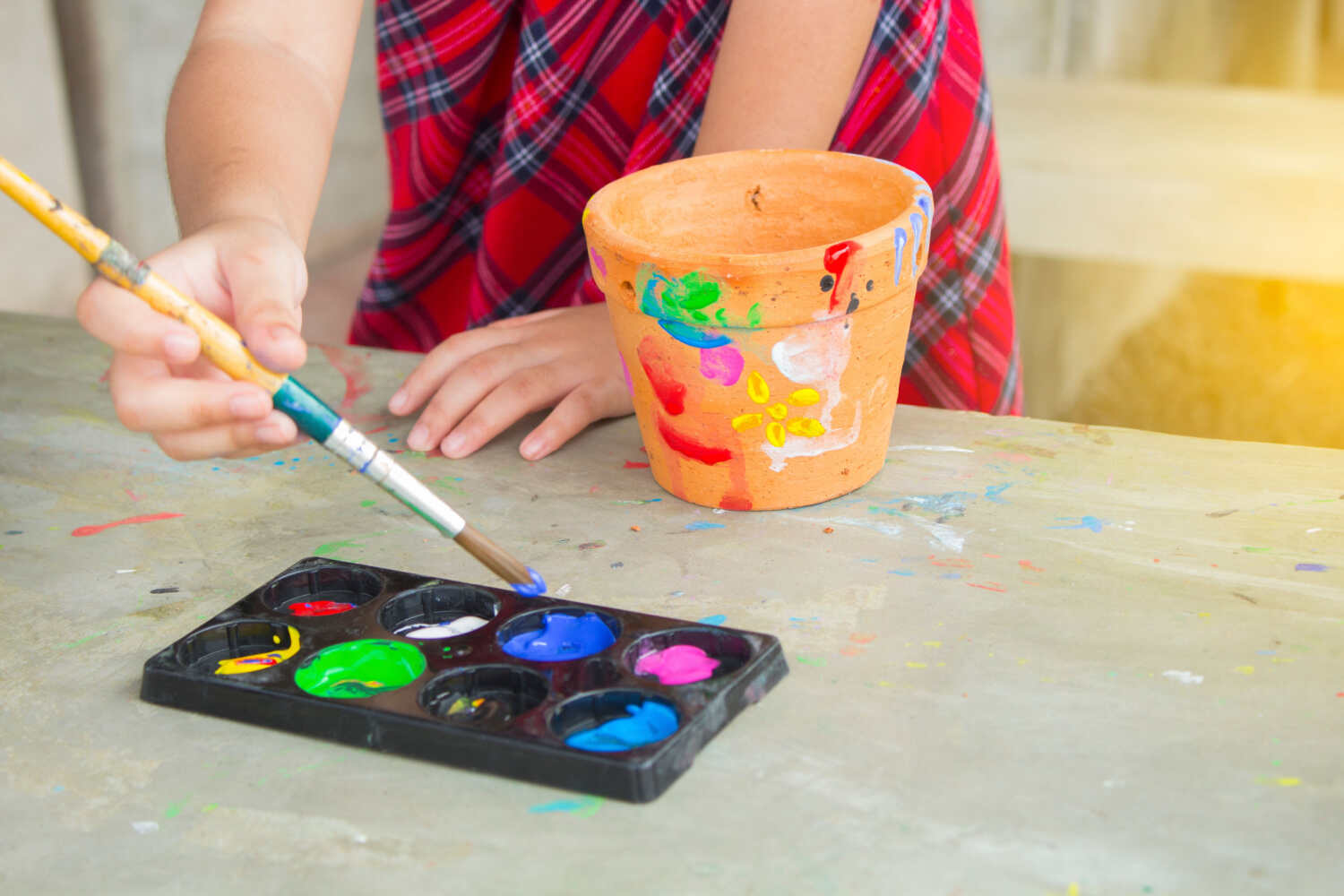 Painting activities for toddler - Being The Parent