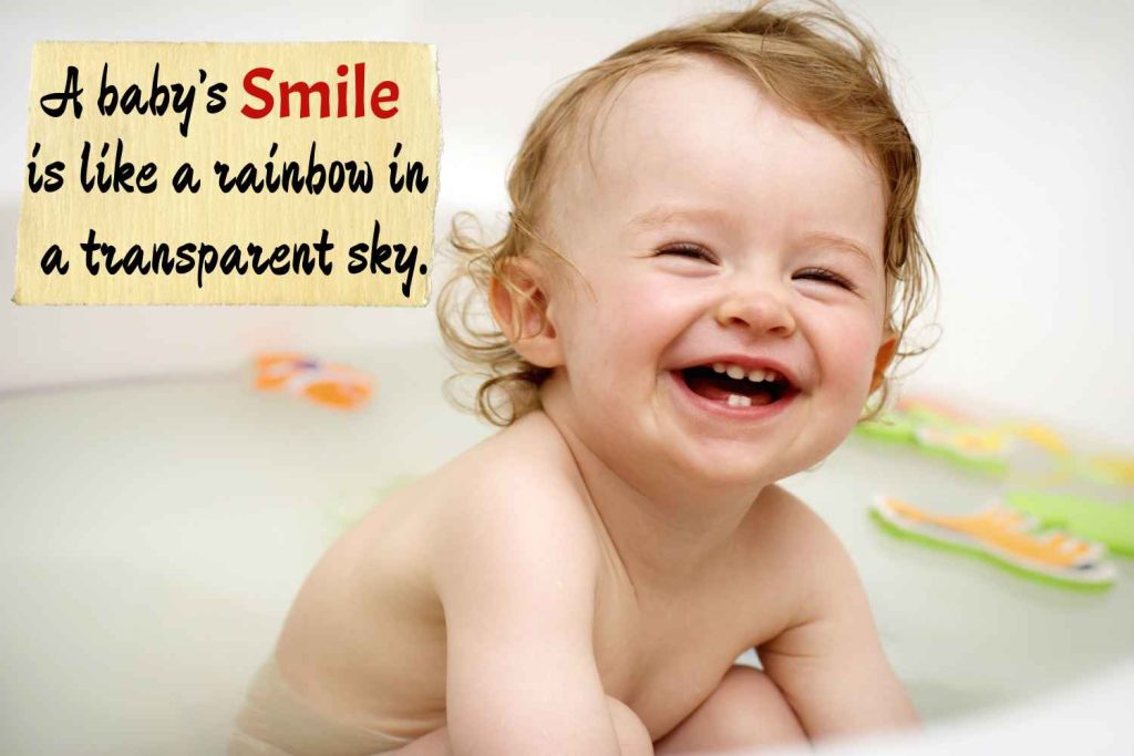 Top 100 Super Sweet and Lovely Baby Smile Quotes