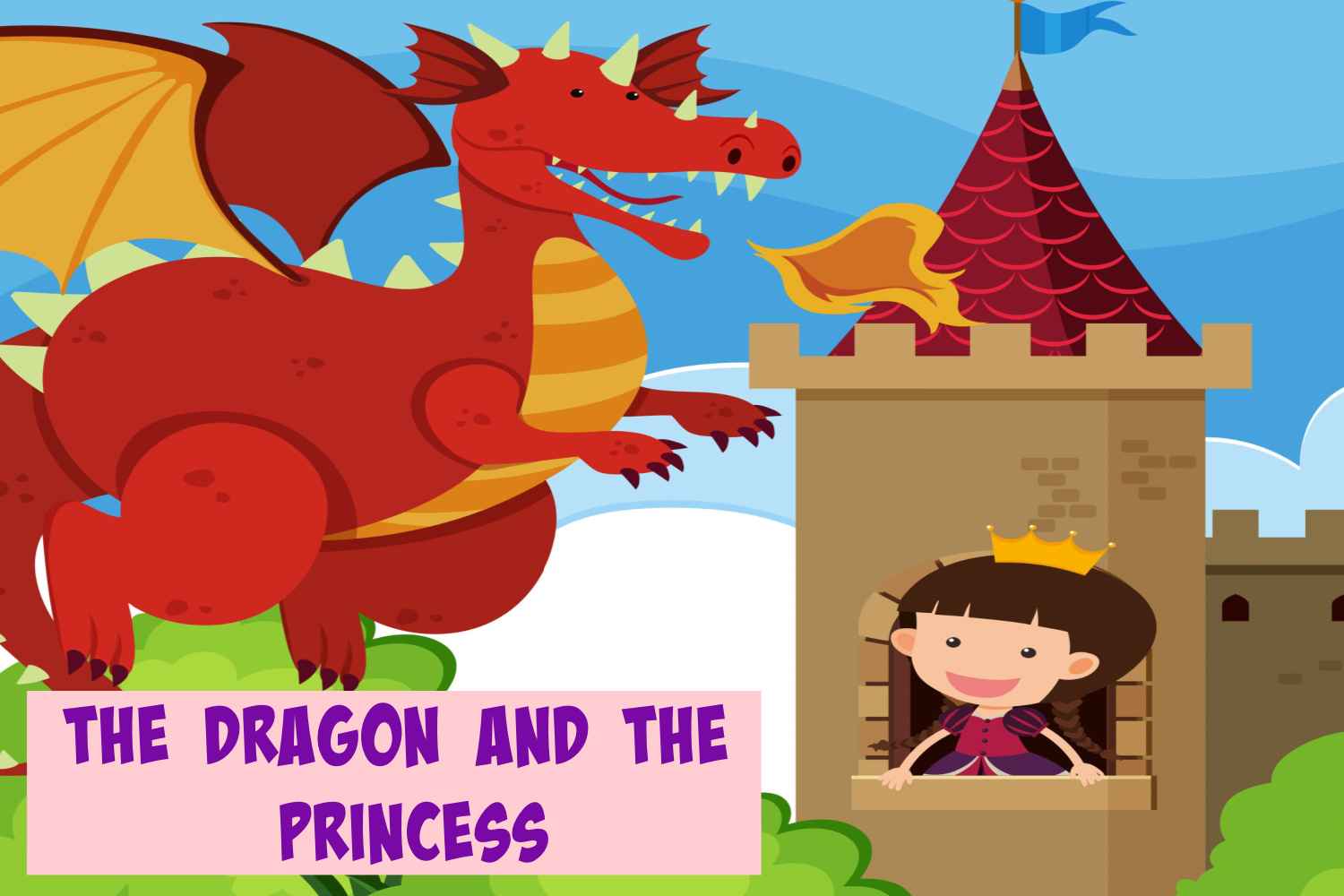 The Princess and The Dragon Story With Moral in English