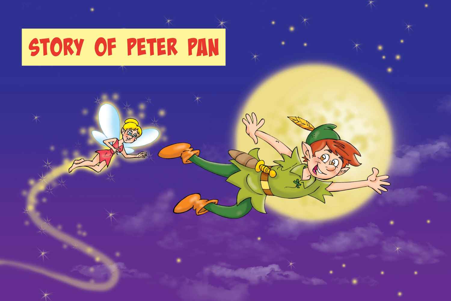 Peter Pan Story With Moral For Kids in English