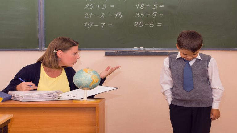 When Your Child Complains That The Teacher Hates Him! - Being The Parent